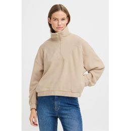 North Bend Fleecejacke NBConza W in Beige | Gr.: 46