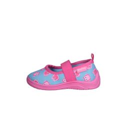 Playshoes Hausschuh Eulen in T&uuml;rkis | Gr.: 26/27