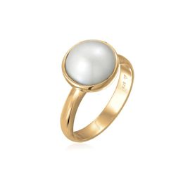 NENALINA Ring 925 Sterling Silber in Gold | Gr.: 56