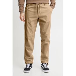 INDICODE Leinenhose IDIves in Beige | Gr.: L