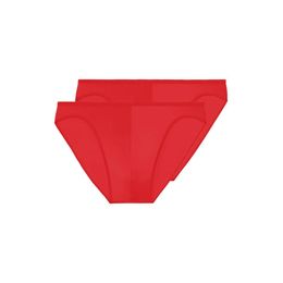 HOM Mini Slip / Unterhose Plumes in Rot | Gr.: M