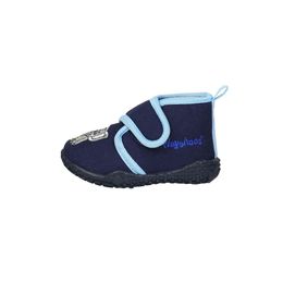 Playshoes Hausschuh Elefant in Marine | Gr.: 18/19