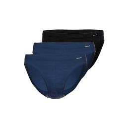 Ammann Slip / Unterhose Jeans Feinripp in Blau / Anthrazit | Gr.: XXL