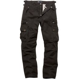 Vintage Industries Cargohose in Schwarz | Gr.: M