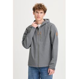 North Bend Softshelljacke NBThore M Softshell W-PRO 8000 in Grau | Gr.: M