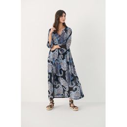 PART TWO Kleid PoloniaPW Relaxed fit in Dark Navy Paisley | Gr.: 34