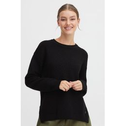 oxmo Strickpullover OXMilla in Schwarz | Gr.: M