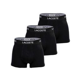 Lacoste Boxershort 3er Pack in Schwarz | Gr.: L