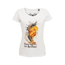 HANGOWEAR T-Shirt FENJA in wei&szlig; | Gr.: 3XL