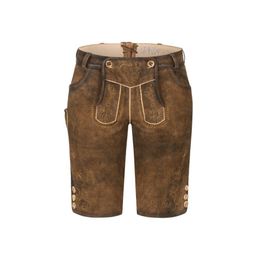 Nübler Nübler Lederhose kurz Tilda in Tabak Braun | Gr.: 36