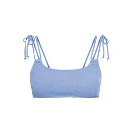LSCN by LASCANA Bikini Top female size 80 Smoke blue