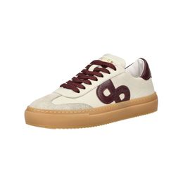Sneaker Pavement "Pavement Sneaker Leder", Damen, Gr. 41, rot (bordeaux), Leder, Schuhe Sneaker