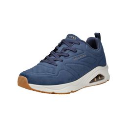Skechers Sneaker »Sneaker Lederimitat« Blau 43 43 Verschluss: Schnürung