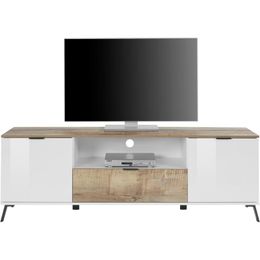 Inosign Lowboard »CASANOVATV-Board, TV-Schrank« Breite ca. 180 cm weiß-pereira Made in Italy