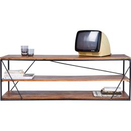 Tom Tailor HOME Lowboard »T-NEST SHELF LOW« niedriges Regal, auch als TV-Lowboard nutzbar schwarz/natur