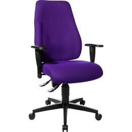 Topstar B&uuml;rostuhl &raquo;Lady Sitness&laquo; () lila Sitzfl&auml;che: 100% Polyester