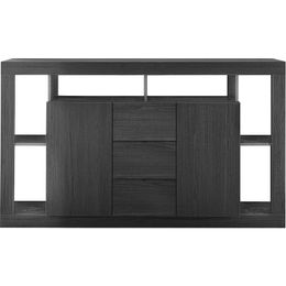 Inosign Sideboard &raquo;Rimini&laquo; mit 2 T&uuml;ren und 3 Schubk&auml;sten schwarz