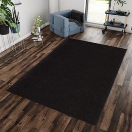 Ayyildiz Teppiche Teppich »CATWALK 2600« rechteckig 25 mm Höhe Besonders weich / Soft Flor / waschbar, Kaninchenfell Haptik BLACK Obermaterial:...