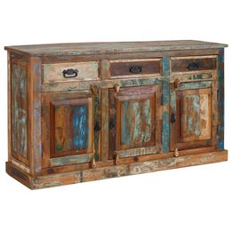 Sit Sideboard &raquo;Riverboat&laquo; aus recyceltem Altholz, Breite 40 cm, Shabby Chic, Vintage bunt Recyceltes Altholz