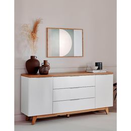 Jahnke Sideboard &raquo;LIBRE&laquo; Breite ca. 160 cm braun Holzwerkstoff