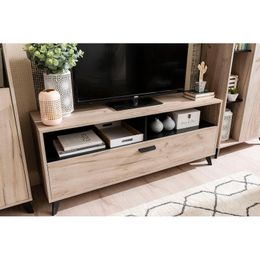Inosign Lowboard &raquo;Umbria&laquo; Kommode, Breite 137,5 cm grau Spanplatte