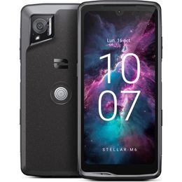 CROSSCALL Smartphone »Stellar M6 128GB« schwarz schwarz Kontaktloses Bezahlen (NFC) mit EMVCo-Zertifizierung