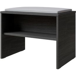 SAPHIR Badkommode &raquo;Badezimmer Sitzbank inkl. Sitzkissen aus Kunstleder in wei&szlig; und Ablage&laquo; verschiedene Farben, Garderobenbank 60 cm breit,...