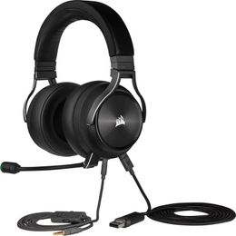 Corsair Gaming-Headset »VIRTUOSO RGB WIRELESS XT« Bluetooth WLAN (WiFi) Mikrofon abnehmbar schwarz