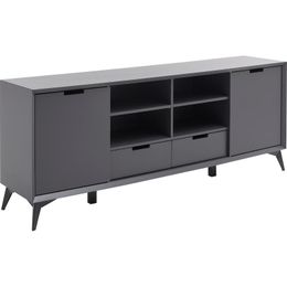 MCA furniture Sideboard &raquo;Netanja&laquo; Breite ca. 180 cm grau Holzwerkstoff