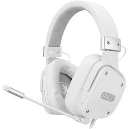 SADES Gaming-Headset »Snowwolf SA-722S« Mikrofon abnehmbar weiß Das verstellbares Kopfband und leichte Gewicht bietet hervorragenden Tragekomfort