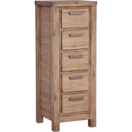 GUTMANN FACTORY Kommode &raquo;Tunis&laquo; Breite 46 cm beige FSC -zertifizierter Holzwerkstoff, Holz teilmassiv
