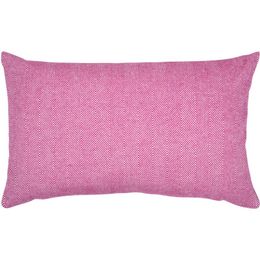 Pad Dekokissen &raquo;FINEEDGE&laquo; Made in Europe, Kissenh&uuml;lle ohne F&uuml;llung, 1 St&uuml;ck fuchsia Obermaterial: 50% Baumwolle, 50% Polyacryl B/L: 60 cm x 35 cm