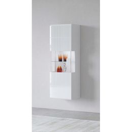 Inosign Hängevitrine »Toledo, Höhe 159 cm trendige Glasvitrine mit dekorative MDF-Front« Vitrine mit Glasfront, ohne Beleuchtung, viel Stauraum,...