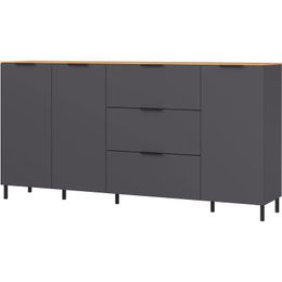 Germania Sideboard &raquo;California&laquo; Breite 192 cm braun Spanplatte