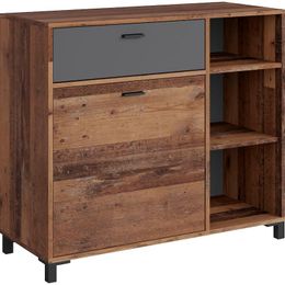 Inosign Sideboard »Jackson« Breite 98 cm, mit offenem Regal Old Wood