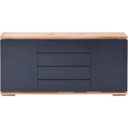 MCA furniture Sideboard »Chiaro« Breite ca. 172 cm Schwarz hochglanz Sideboard mit 2 Türen und 4 Schubkästen