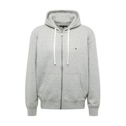 Tommy Hilfiger Zip-Up Hoodie 'Essential' male Grey size XXL