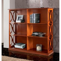 Home Affaire B&uuml;cherregal &raquo;Leone&laquo; Breite 130 cm braun Holz teilmassiv