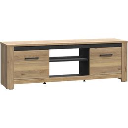 FORTE Lowboard »San CayetanoTV-Board, TV-Schrank« Mauvella Eiche / Cabezone Eiche moderner TV Schrank