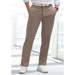 John Devin Stretch-Hose »regular-fit« bequeme Hose aus elastischer Qualität taupe 33 - Länge 32 Länge 32 33 John Devin Jersey-Stoffhose