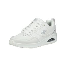 Skechers Sneaker »Sneaker Leder« Weiß/Weiß 48,5 48,5 Verschluss: Schnürung