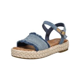 Toms Shoes TOMS Riemchensandale »Sandalen Textil« Blau 38 38 Verschluss: Schließe