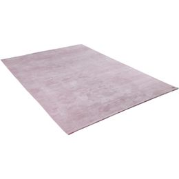 Tom Tailor HOME Teppich »Powder uni« rechteckig 12 mm Höhe Uni-Farben, besonders weich und flauschig hellrosa Obermaterial: 100% Polyester B : 50...