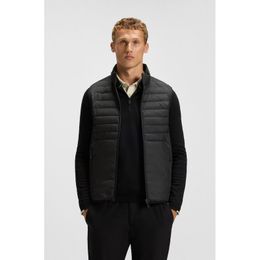 BOSS Green Steppweste »V Urbanex Vest« mit soften Stretch-Einsätzen und reflektierenden Details Black001 XXL XXL Outdoorweste von BOSS Green Menswear
