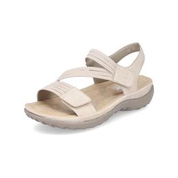 Rieker Riemchensandale »Sandalen Lederimitat« Ginger 38 38 Verschluss: Klettverschluss