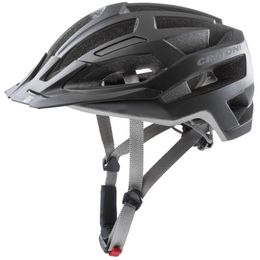 Cratoni Mountainbikehelm &raquo;MTB-Fahrradhelm C-Flash&laquo; Reflektoren, dreifache H&ouml;henverstellung schwarz Mountainbikehelm