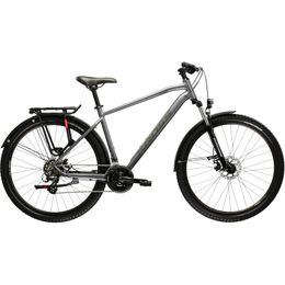 Mountainbike &raquo;Hexagon 2.0 EQ&laquo; 21 Gang Shimano ALTUS M310 Schaltwerk Kettenschaltung grau Mountainbike