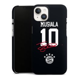 DeinDesign iPhone 14 Handy Premium Case Smartphone Handyh&uuml;lle Schutzh&uuml;lle matt Jamal Musiala Fcb Fc Bayern M&uuml;nchen Premium Case
