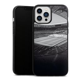 DeinDesign iPhone 13 Pro Max Handy Silikon H&uuml;lle Case schwarz Handyh&uuml;lle Stadium Fcb Fc Bayern M&uuml;nchen