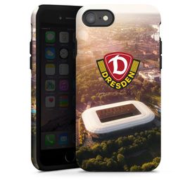 DeinDesign iPhone SE (2020) Handy Panzer Handyh&uuml;lle robuste Outdoor H&uuml;lle Schutzh&uuml;lle matt Stadium Sg Dynamo Dresden Sgd Tough Case